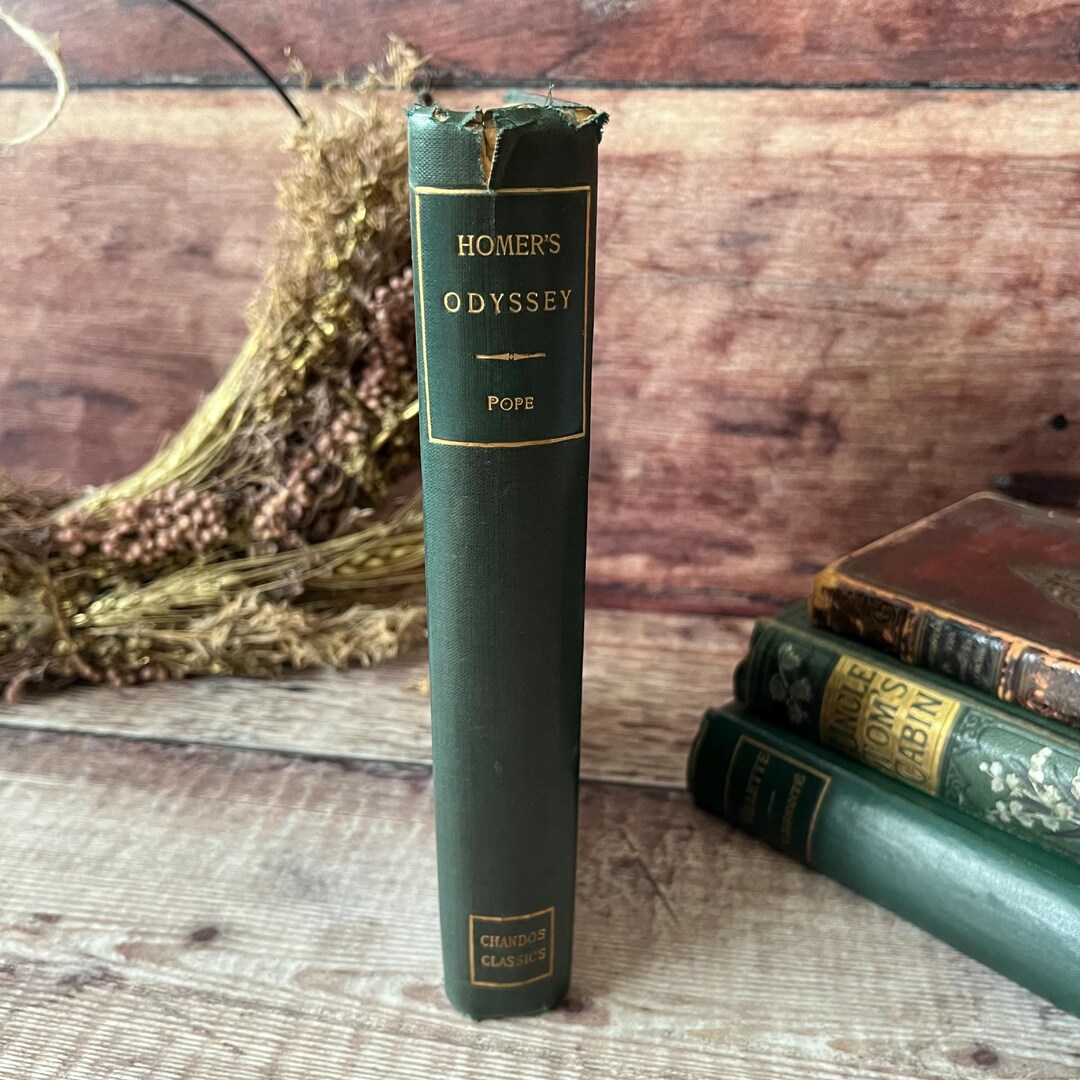 The Odyssey of Homer Translated by Alexander Pope Vintage Antique ...