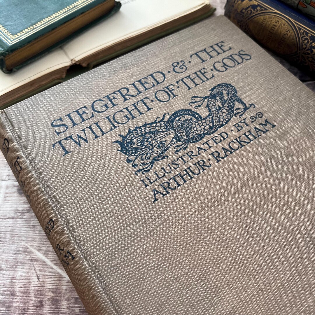 1924 Siegfried & Twilight of the Gods: Arthur Rackham Color Plates - Etsy