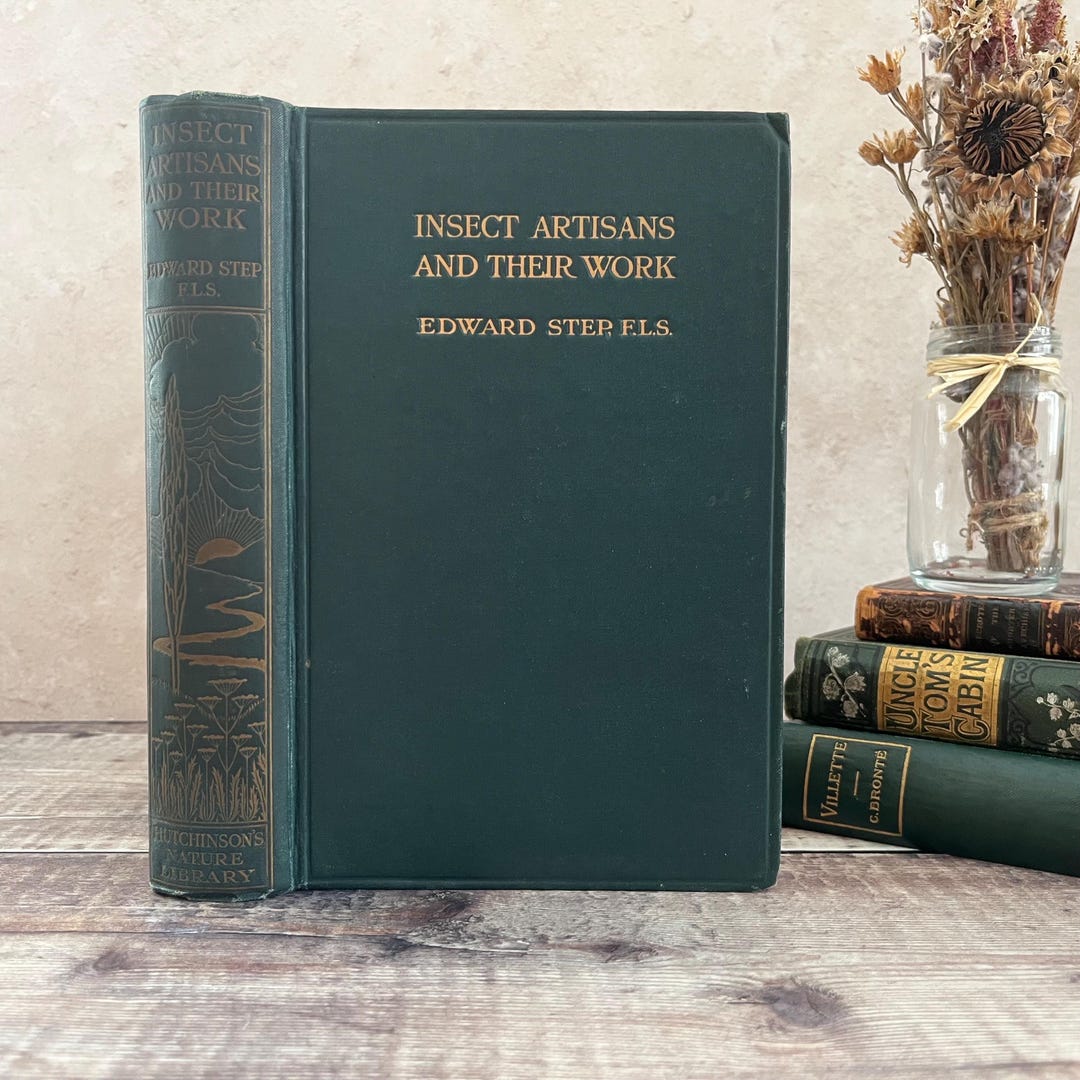 Insect Artizan's and Their Work by Edward Step Vintage Antique Hardback ...