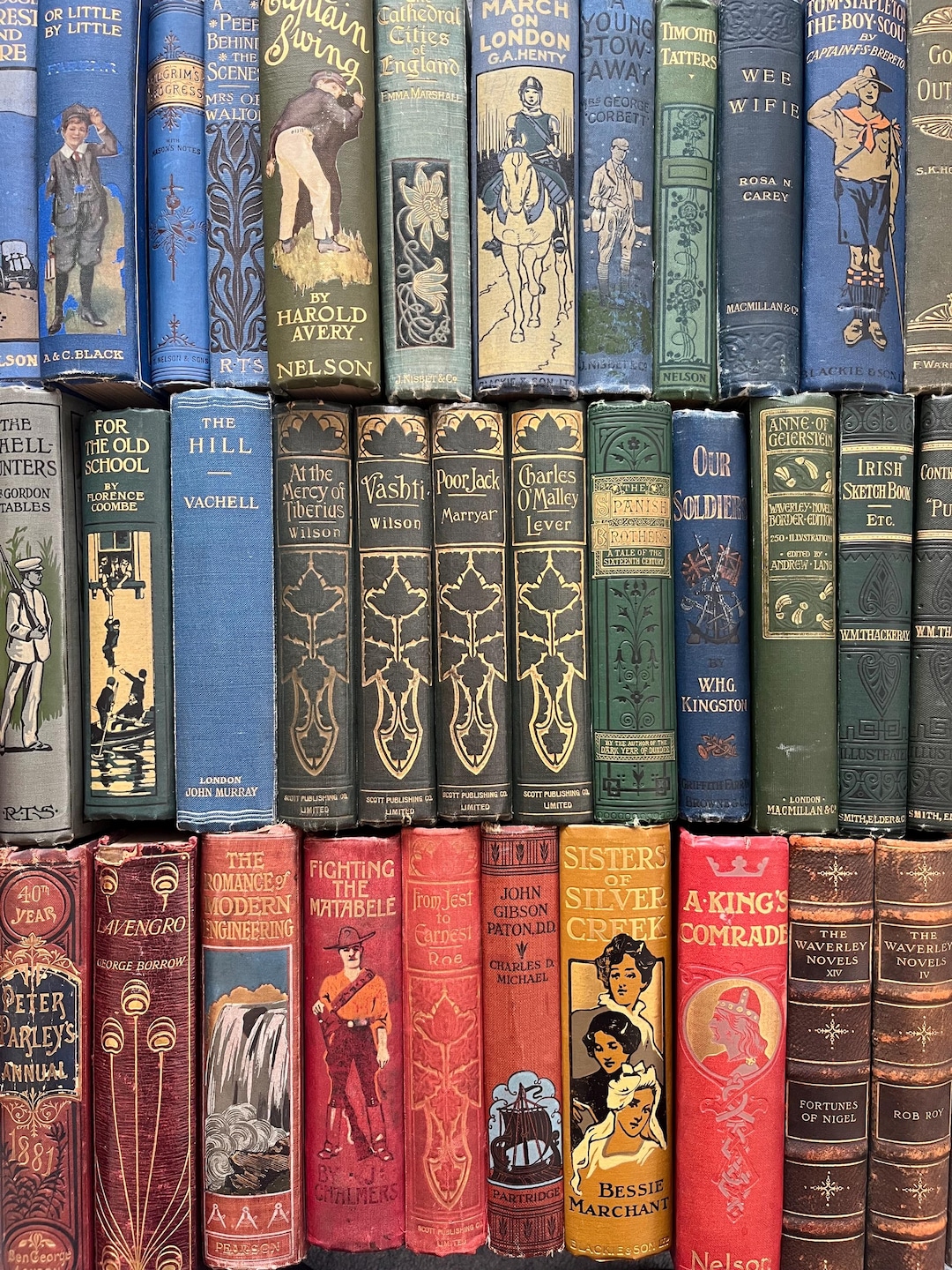 The Original Adopt an Antique Book...give a Well Loved Antique Book a ...