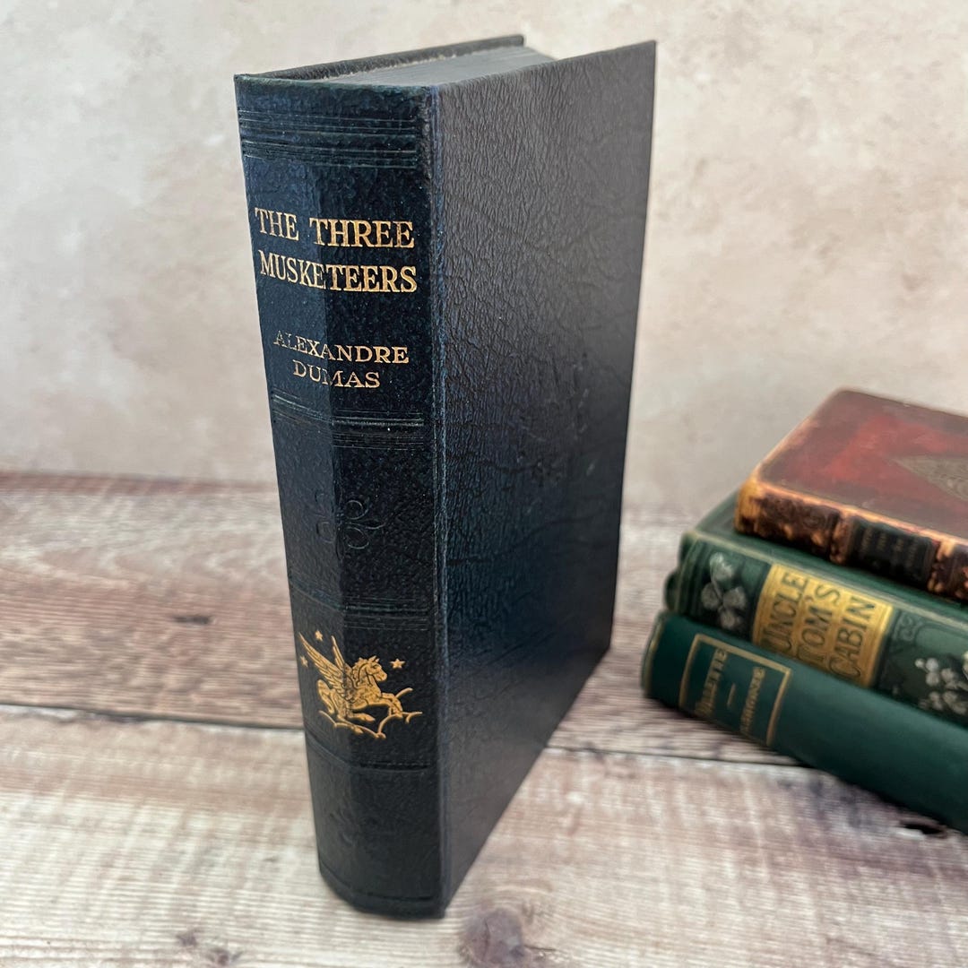 The Three Musketeers by Alexandre Dumas Vintage Illustrated Hardback ...