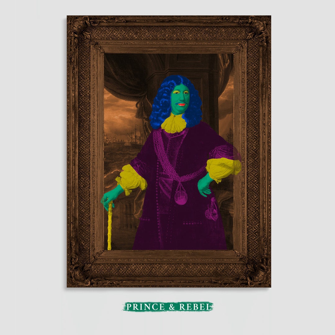 Pop Art Canvas Print "manic Mattheus" | Available as a Canvas Print ...