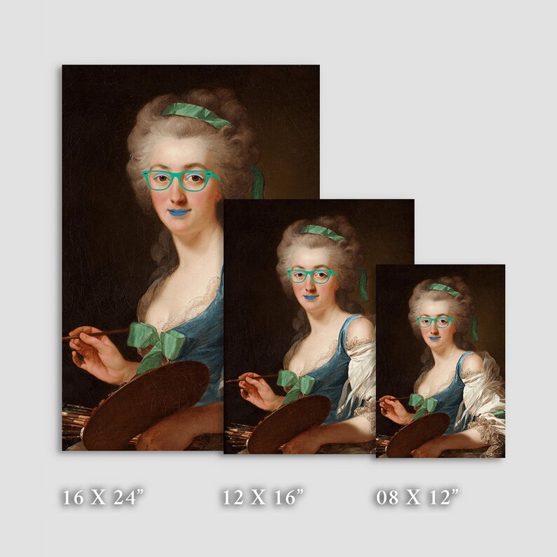 Unusual Art Print gracious in Green Digital Prints Poster Wall Art Wall ...