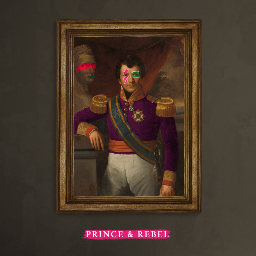 Designer Art the GALVANISED Governor With Printed Frame // Funky ...