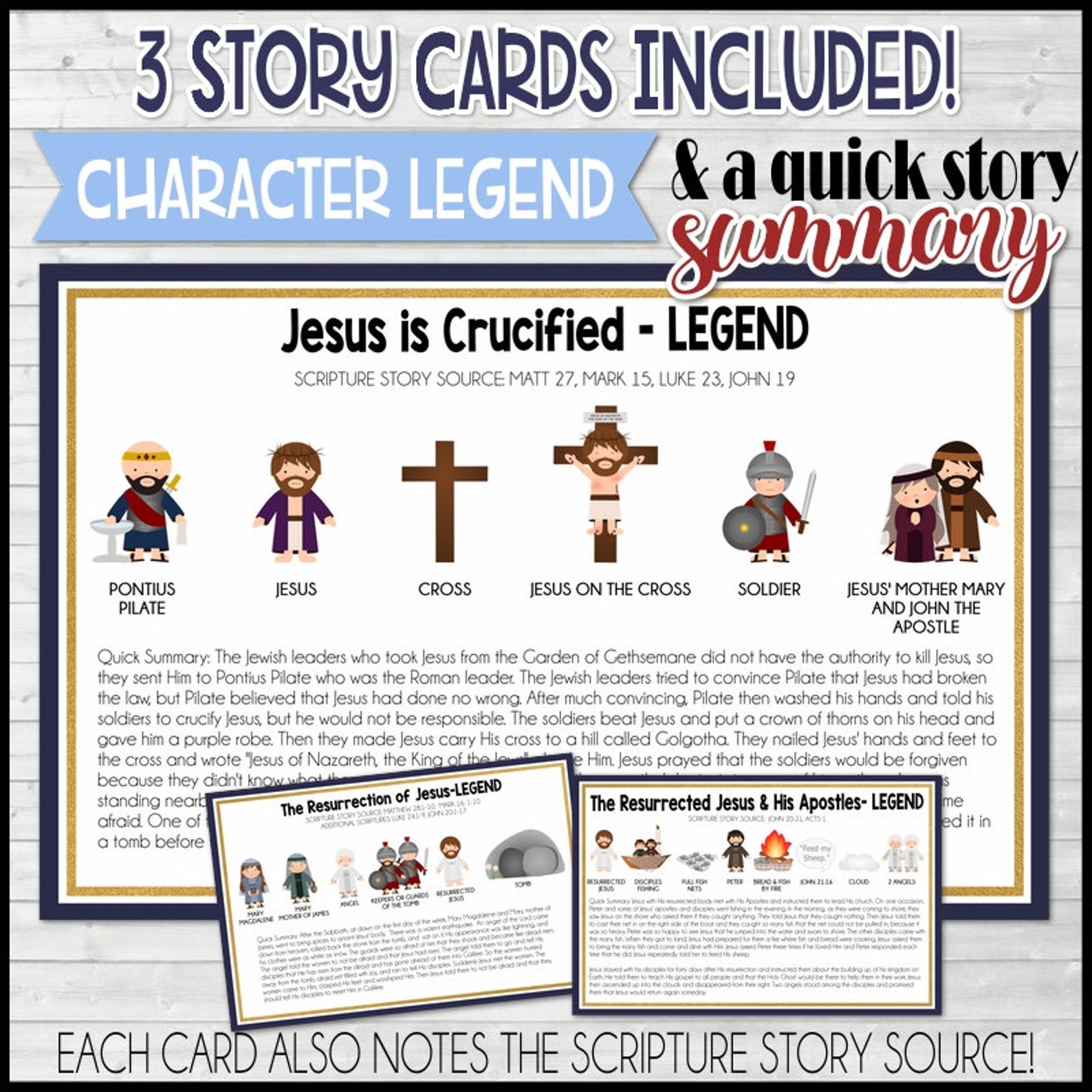 Come, Follow Me New Testament Storyboard Kit 7, May-june 2023, Jesus is ...