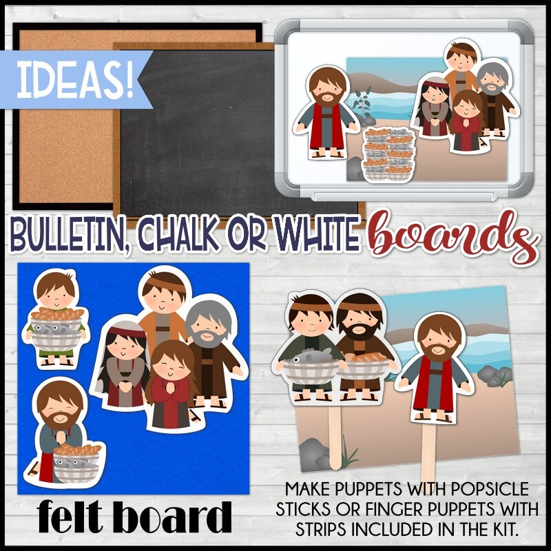 Come, Follow Me New Testament Storyboard Kit 4, March-april 2023, Jesus ...