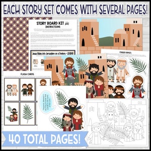 Come, Follow Me New Testament Storyboard Kit 6, May-june 2023, Jesus ...