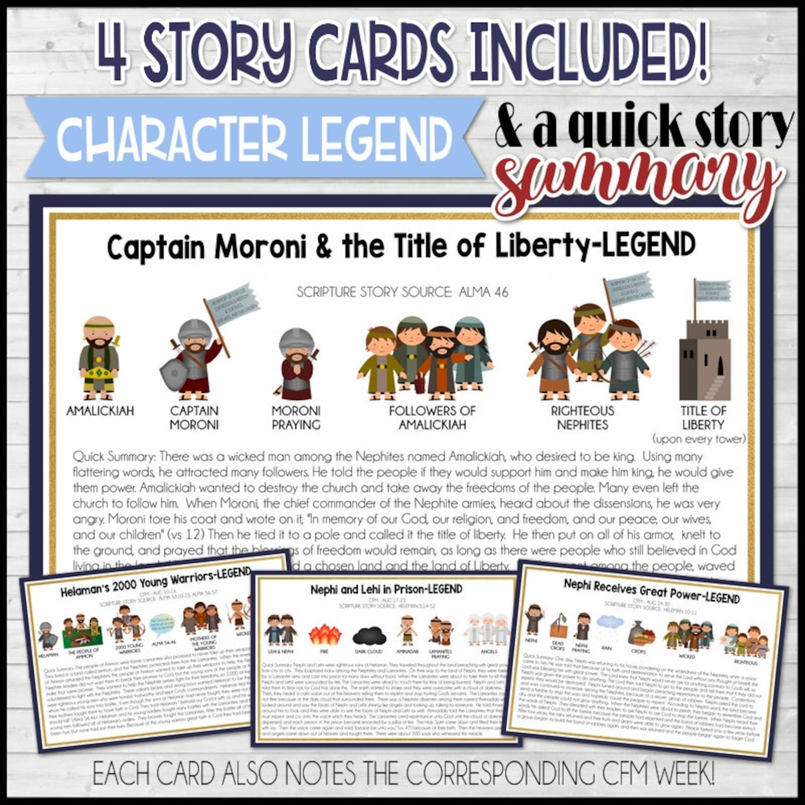 Book of Mormon Storyboard Kit 7 (PDF) - Etsy