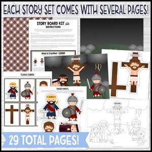 Come, Follow Me New Testament Storyboard Kit 7, May-june 2023, Jesus is ...