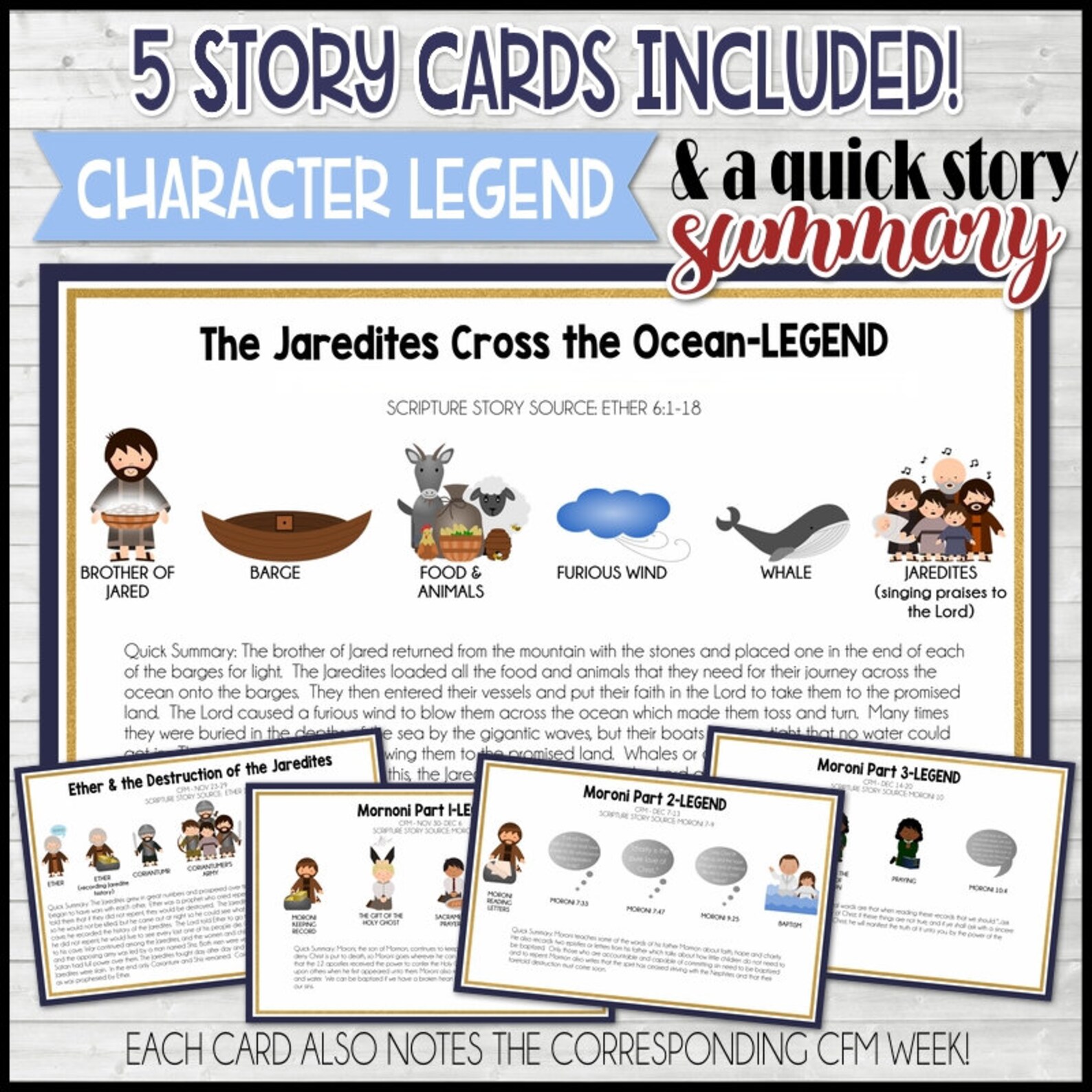 Book of Mormon Storyboard Kit 10, Come, Follow Me 2024, NOVEMBER ...