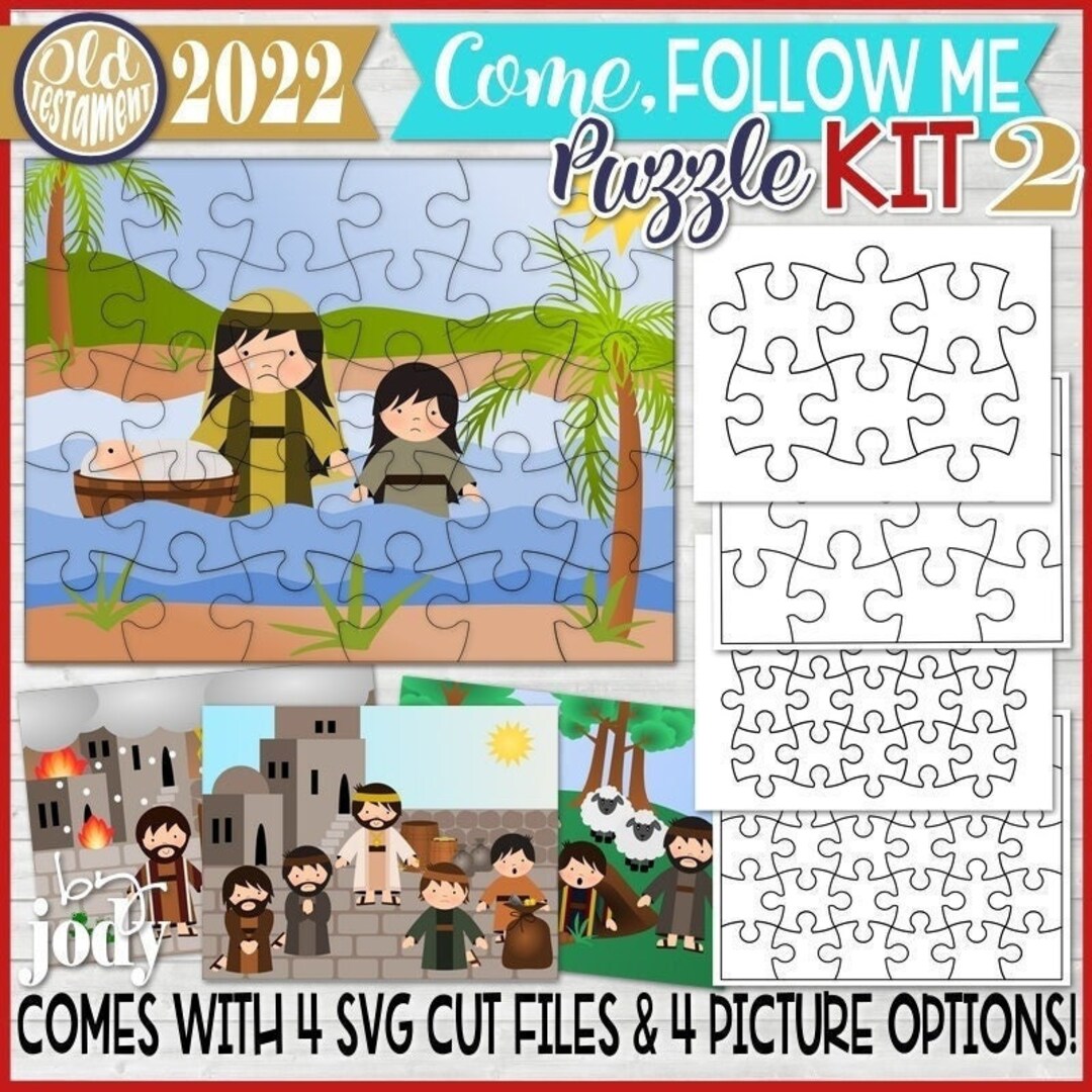 Old Testament DIY Puzzle Kit, Come Follow Me, MARCH, APRIL, Joseph Part ...