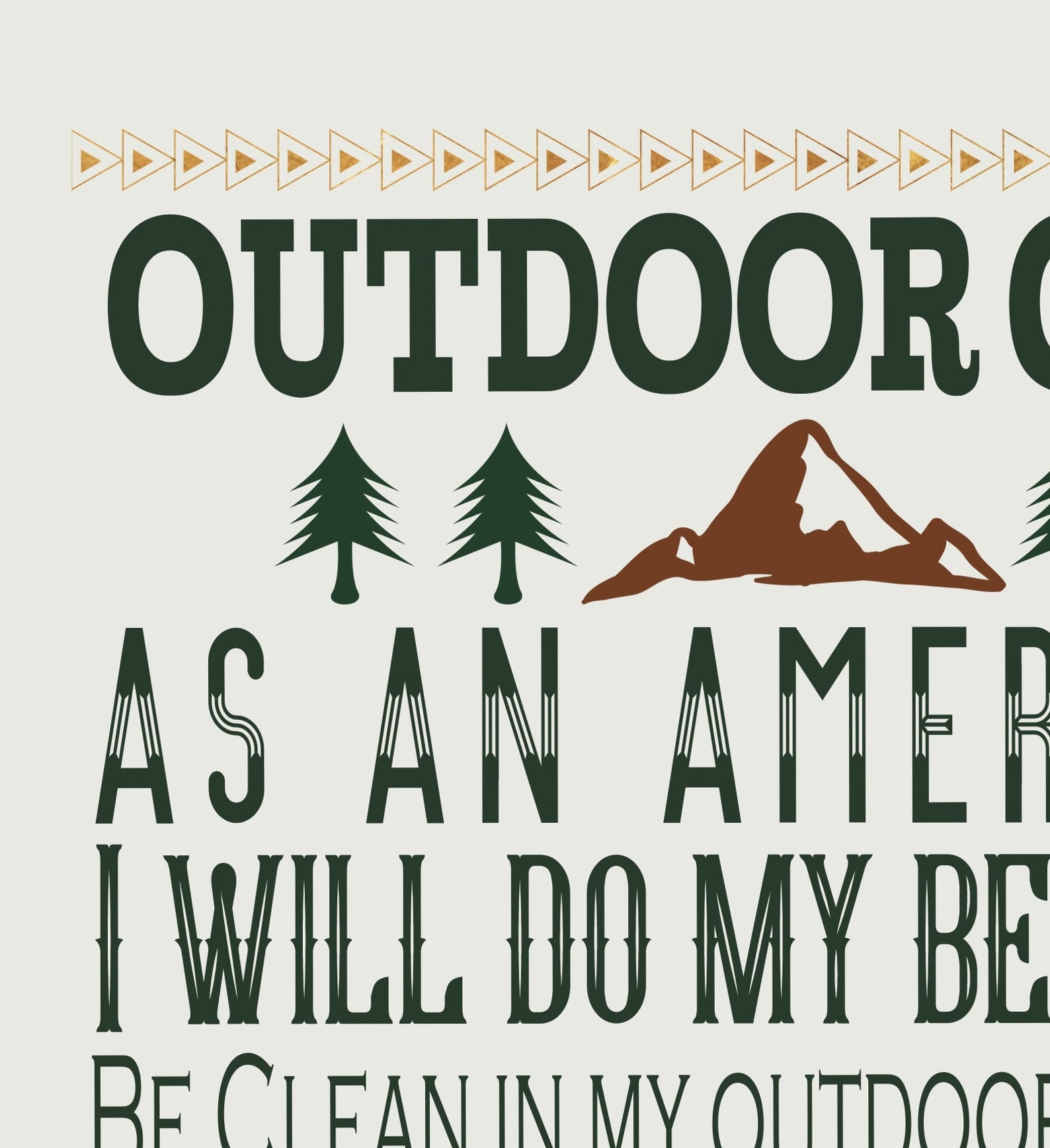 Scout Outdoor Code BSA Digital Printable - Etsy