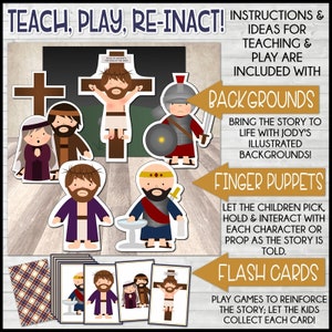 Come, Follow Me New Testament Storyboard Kit 7, May-june 2023, Jesus is ...