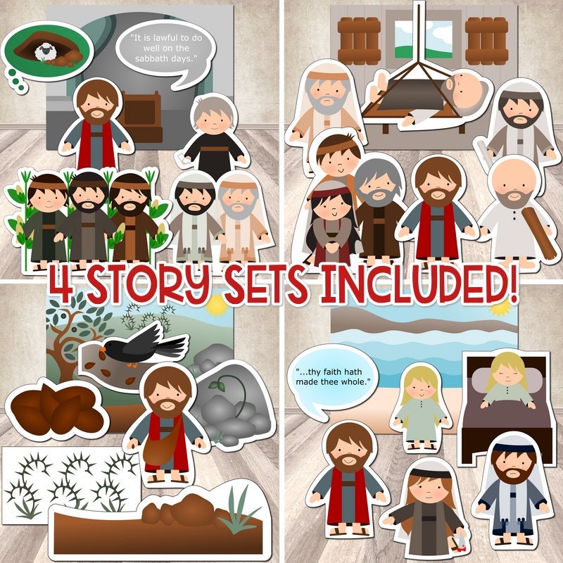 Come Follow Me New Testament Storyboard Kit 3 February-march - Etsy