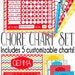 Point System Chore Chart Printable Primary Colors - Etsy