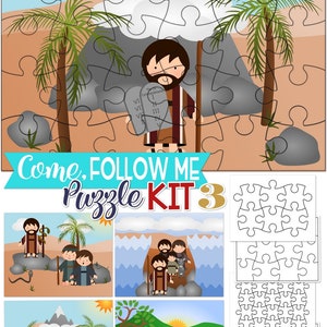 Old Testament DIY Puzzle Kit 3, Come Follow Me, APR-MAY 2022, Moses ...