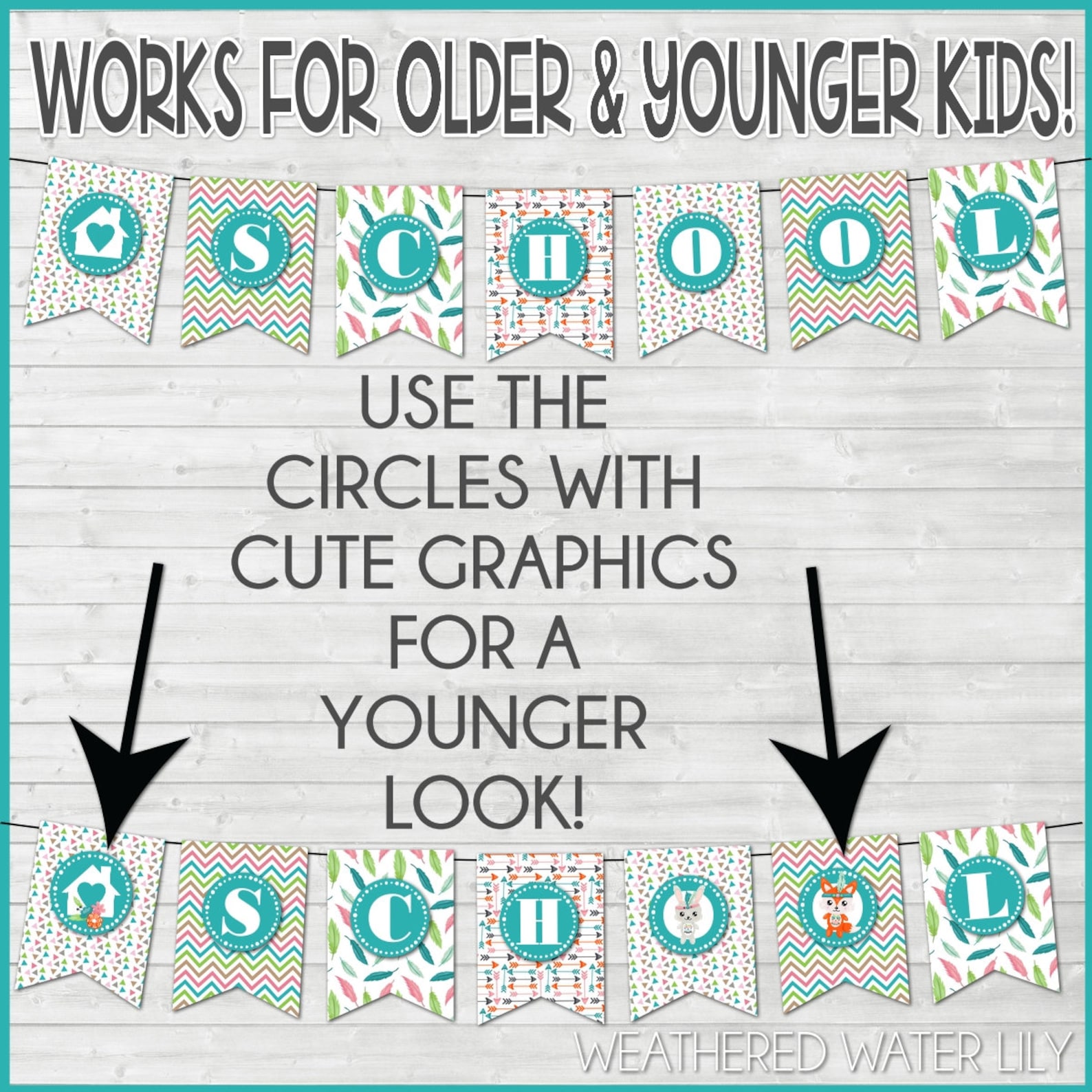 Homeschool Banner Kit Printable Homeschool Decor | Etsy