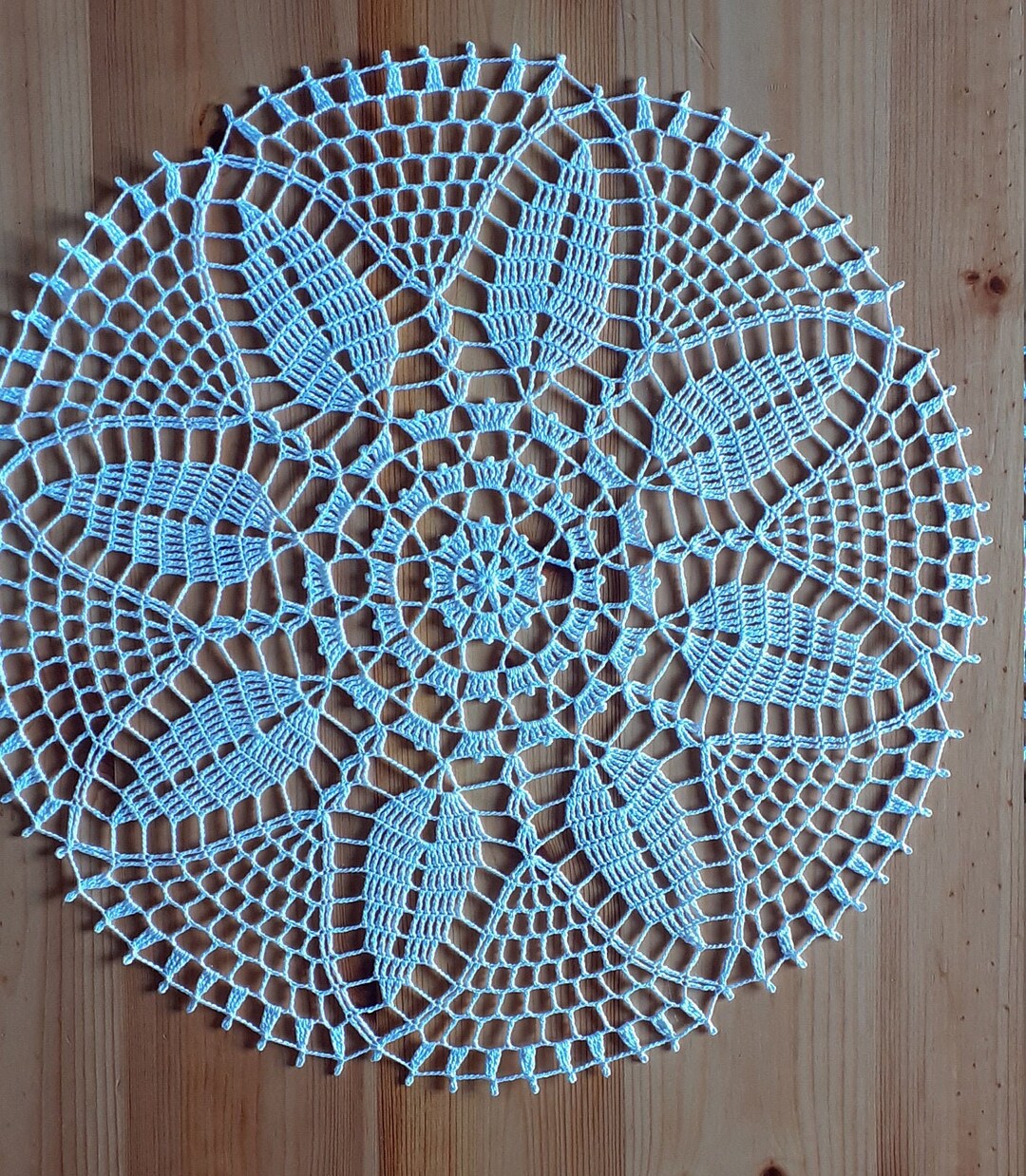 Round Doily Crocheted Hand of Shield Color of 36 Cm - Etsy