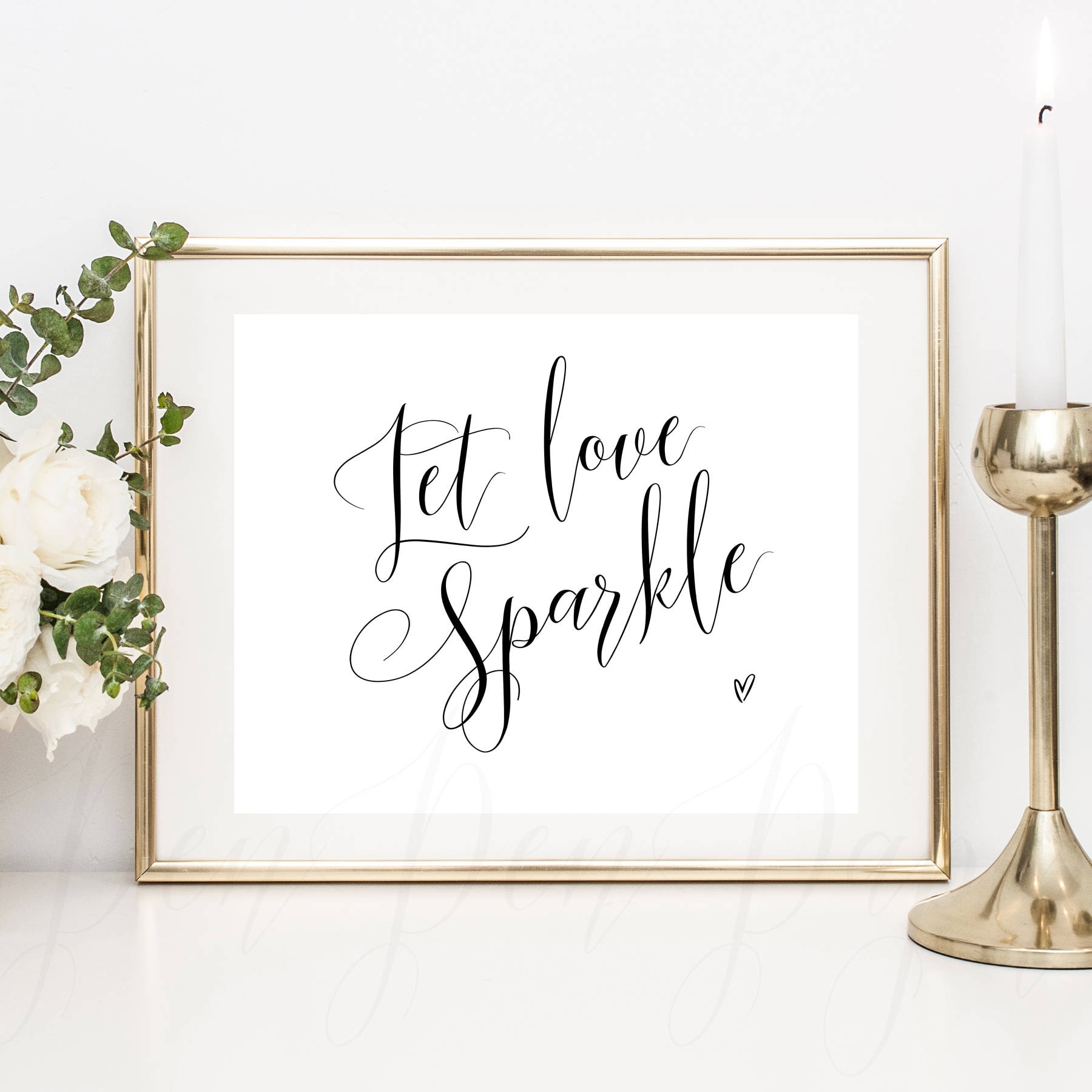 Let Love Sparkle Sparkler Wedding Sign Printable Wedding - Etsy UK