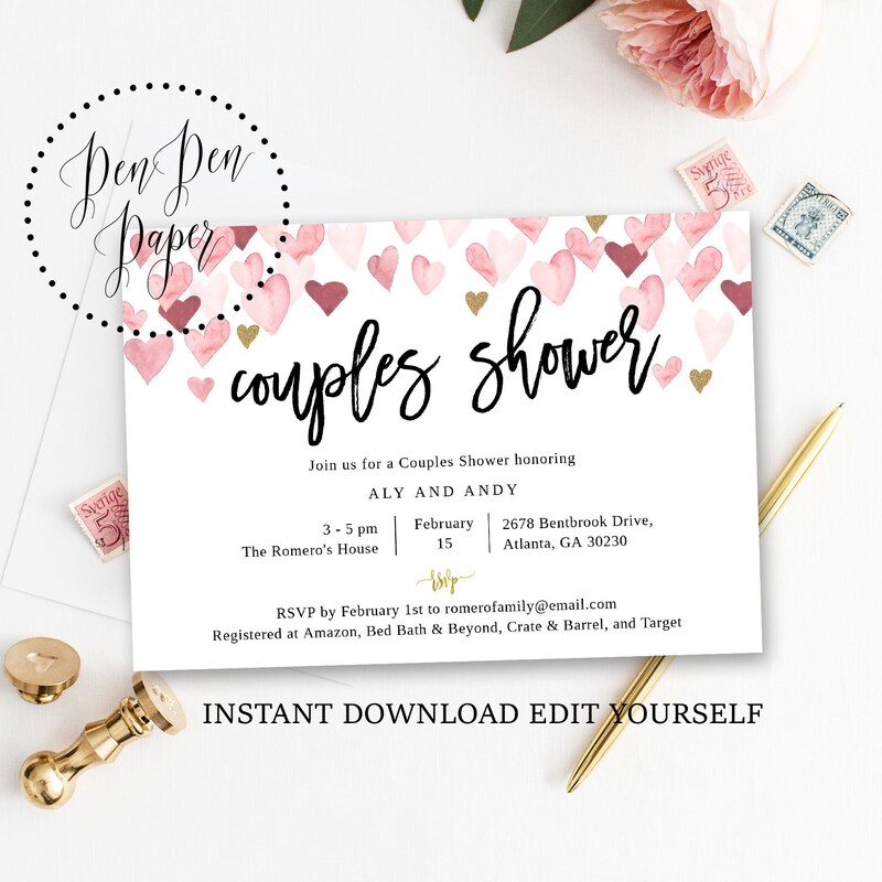 Couples Shower - Etsy