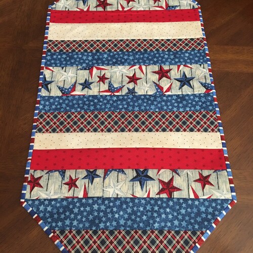 Fourth of July Table Runner - Etsy