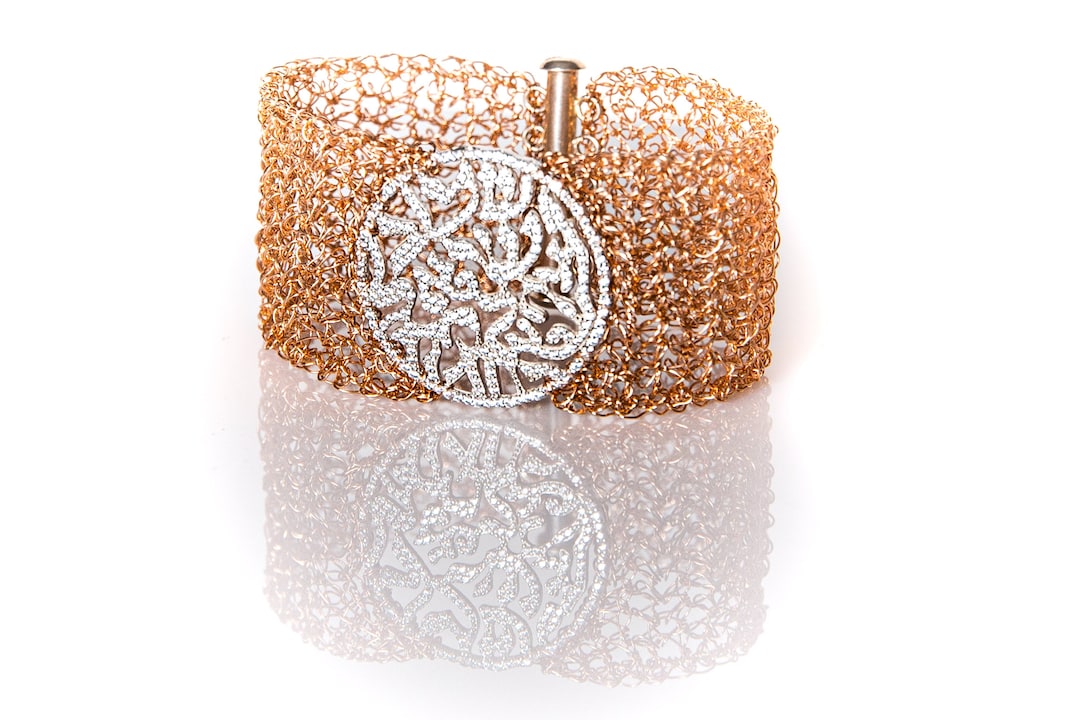 Shema Israel Bracelet, Gold Judaica Jewelry, Jewish Prayer Bracelet ...