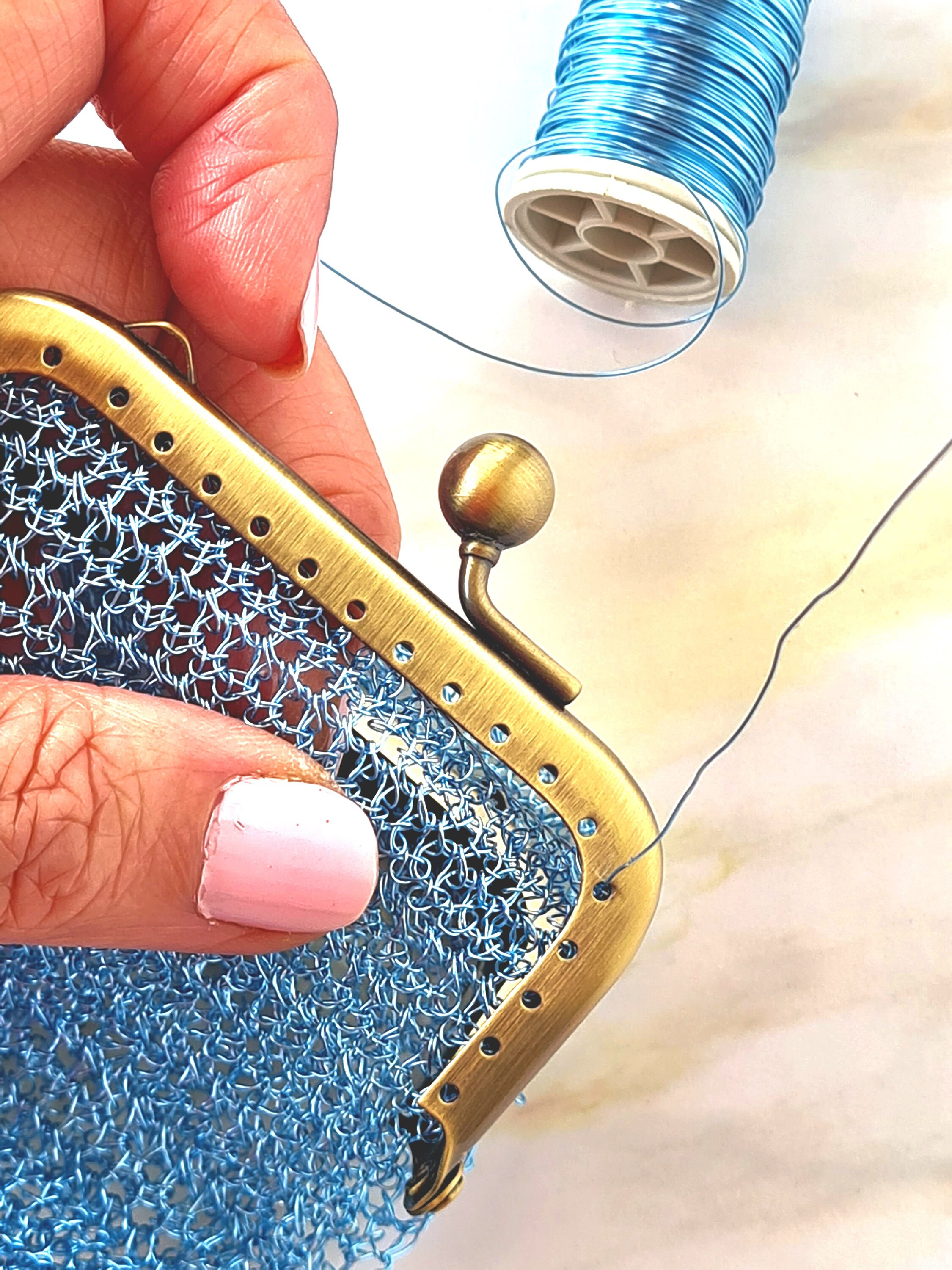 Rectangular Base Clasp Purse Tutorial Classic Coin Purse Wire - Etsy