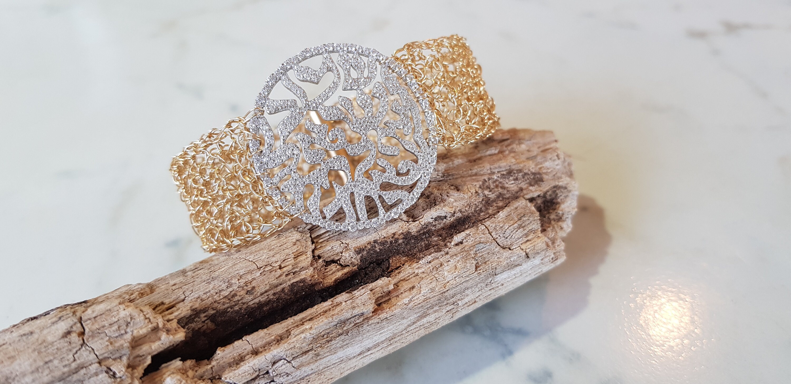 Shema Israel Bracelet, Gold Judaica Jewelry, Hebrew Letters, Jewish ...