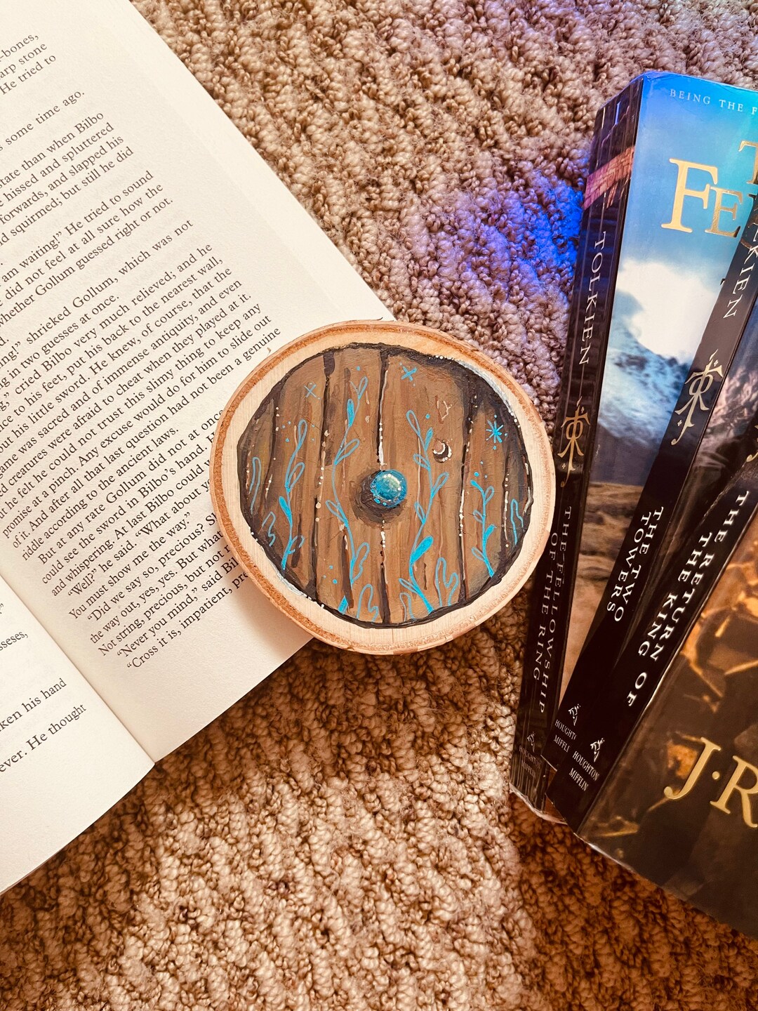 Hobbit Door Decoration Acrylic on Birch - Etsy