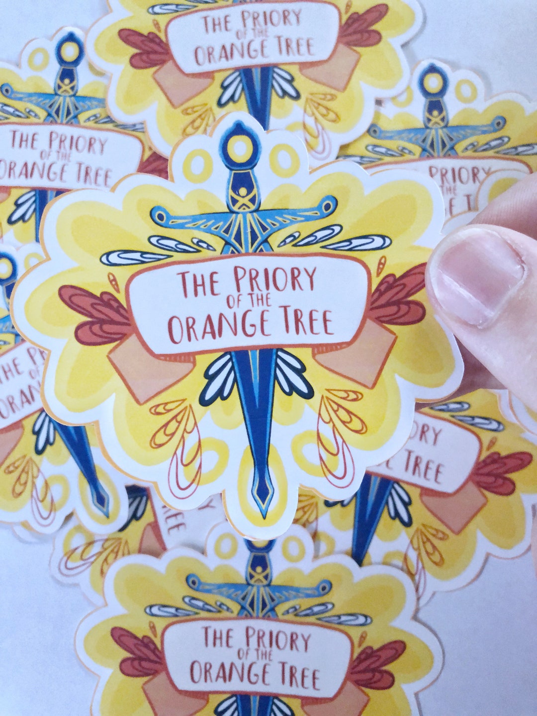 The Priory of the Orange Tree Sticker (B Quality Prints) - Etsy