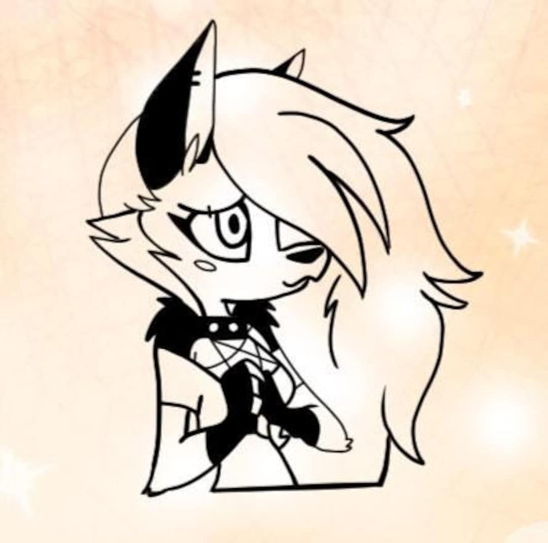 Helluva Boss: Loona (cute Face) Premium Vinyl Decal/sticker - Etsy