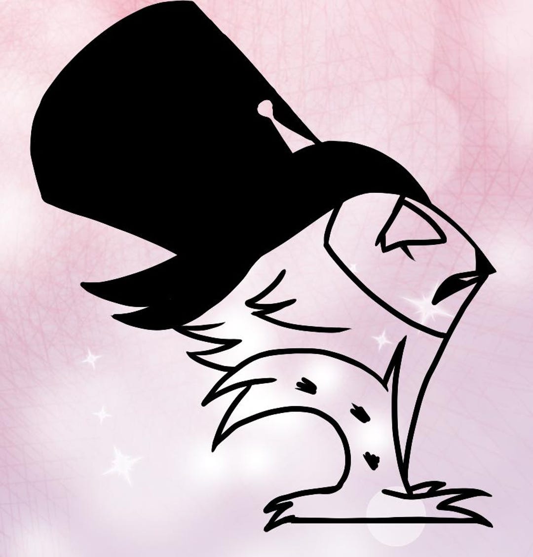 HELLUVA BOSS: Prince Stolas Mastermind Premium Vinyl Decal Sticker ...