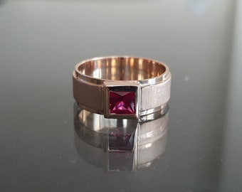 Men Ruby Band | Etsy