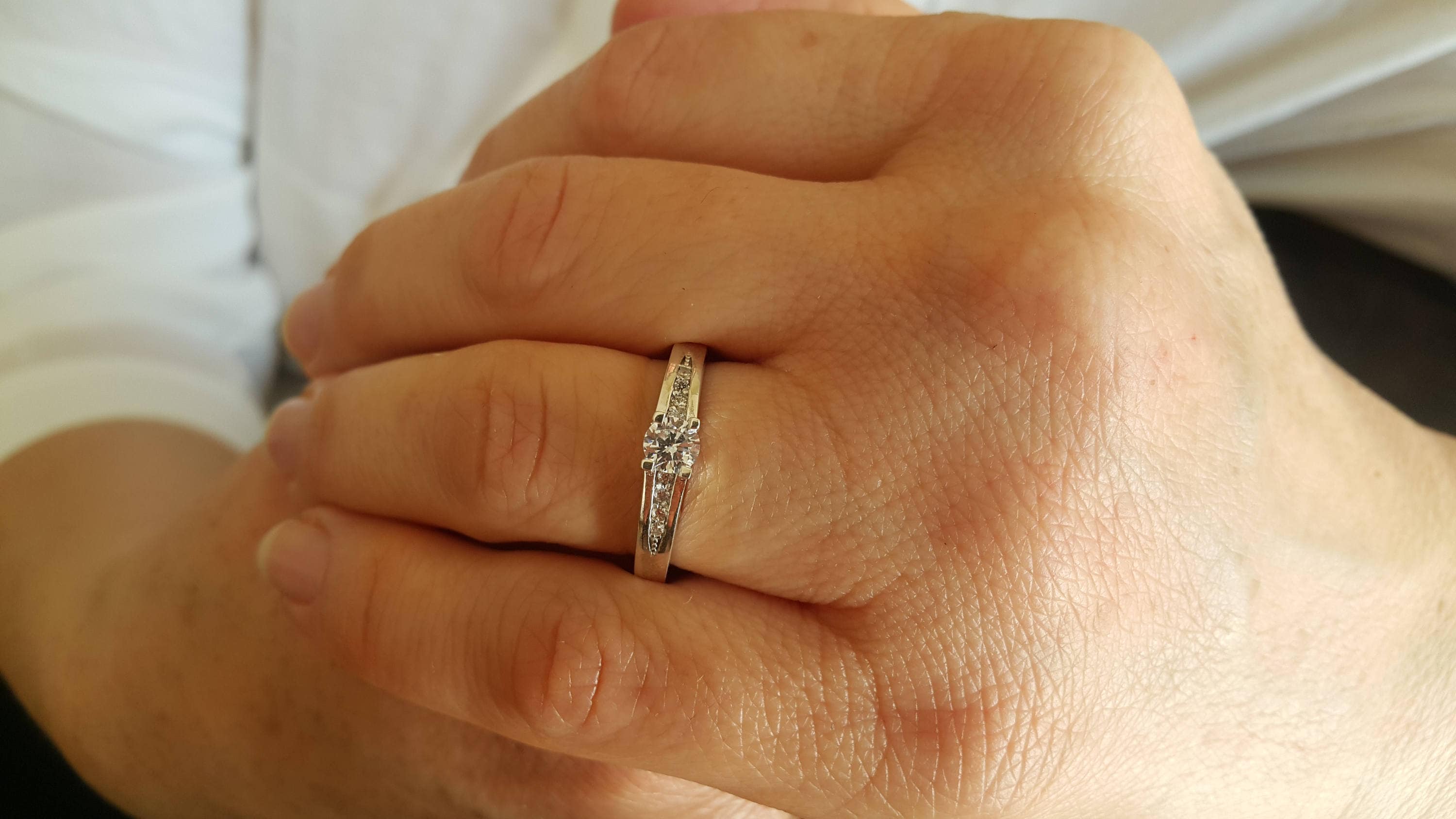 Zircon Ring 925 Sterling Silver Gift for Women Engraved - Etsy