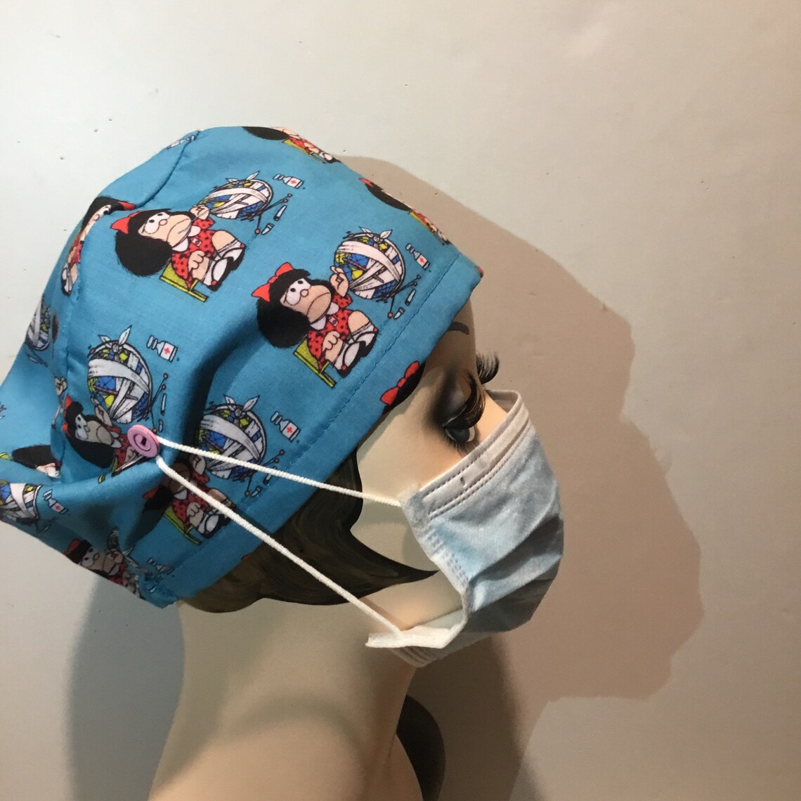 Mafalda Operating Room Hat, Chef Hat, Nurse Hat, Medical Hat - Etsy