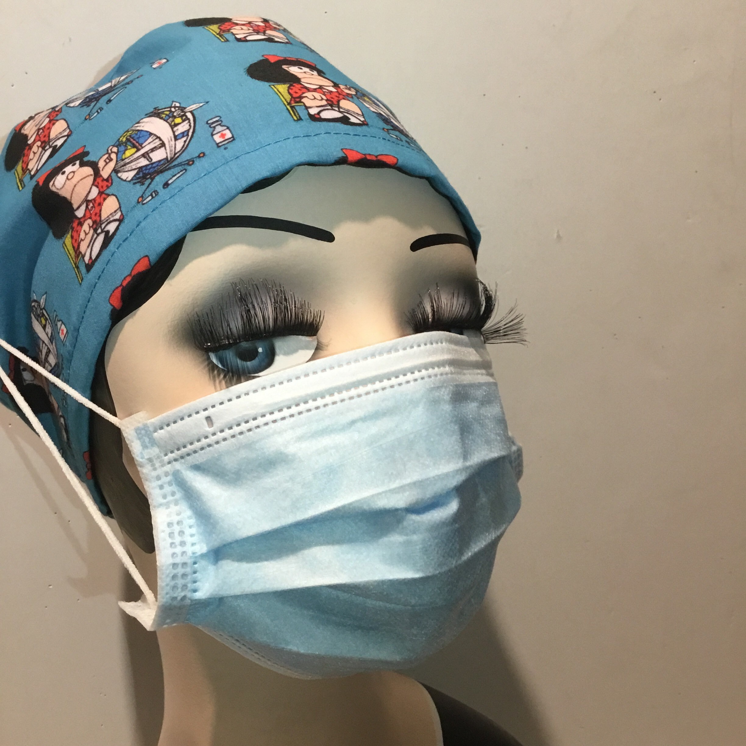 Mafalda Operating Room Hat, Chef Hat, Nurse Hat, Medical Hat - Etsy