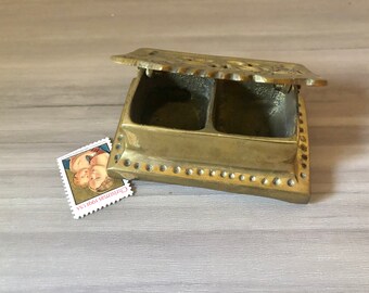 Brass Stamp Dispenser - Etsy