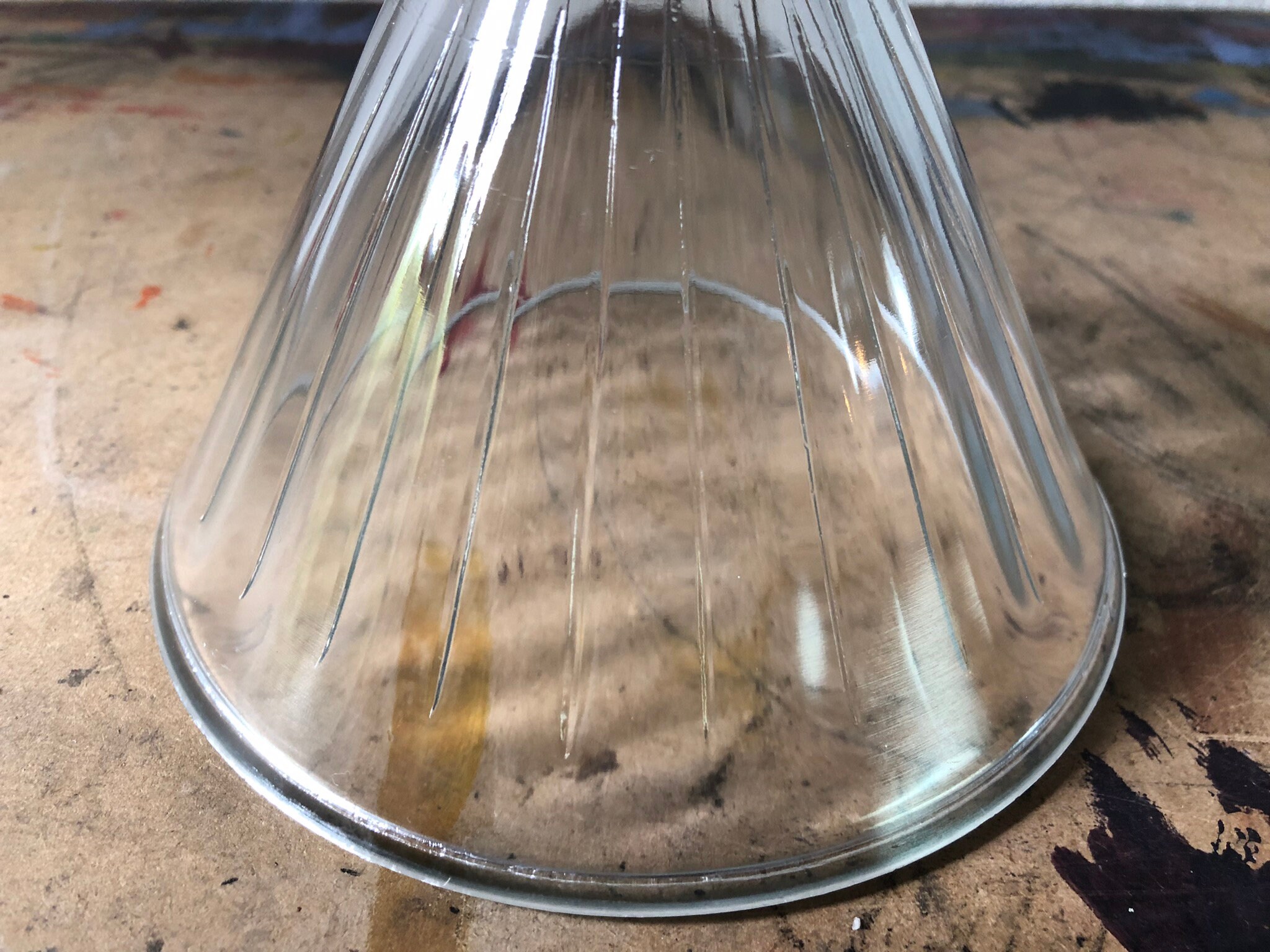 Vintage Large Glass Apothecary Funnel Vintage Glass Funnel | Etsy