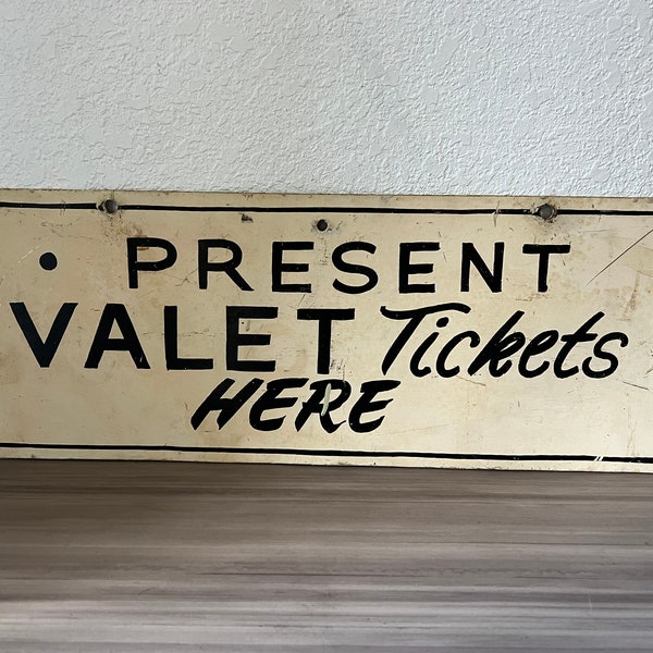 Vintage Original Porcelain Sign - Etsy