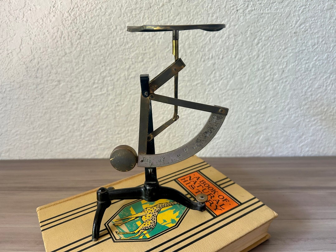 Vintage Letter Scale Germany, Antique Postal Scale, Postal Desk Scale ...