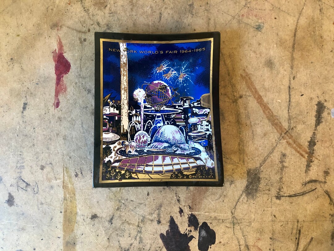 Vintage Houze Art New York World's Fair 1964-65 Trinket Decorative ...
