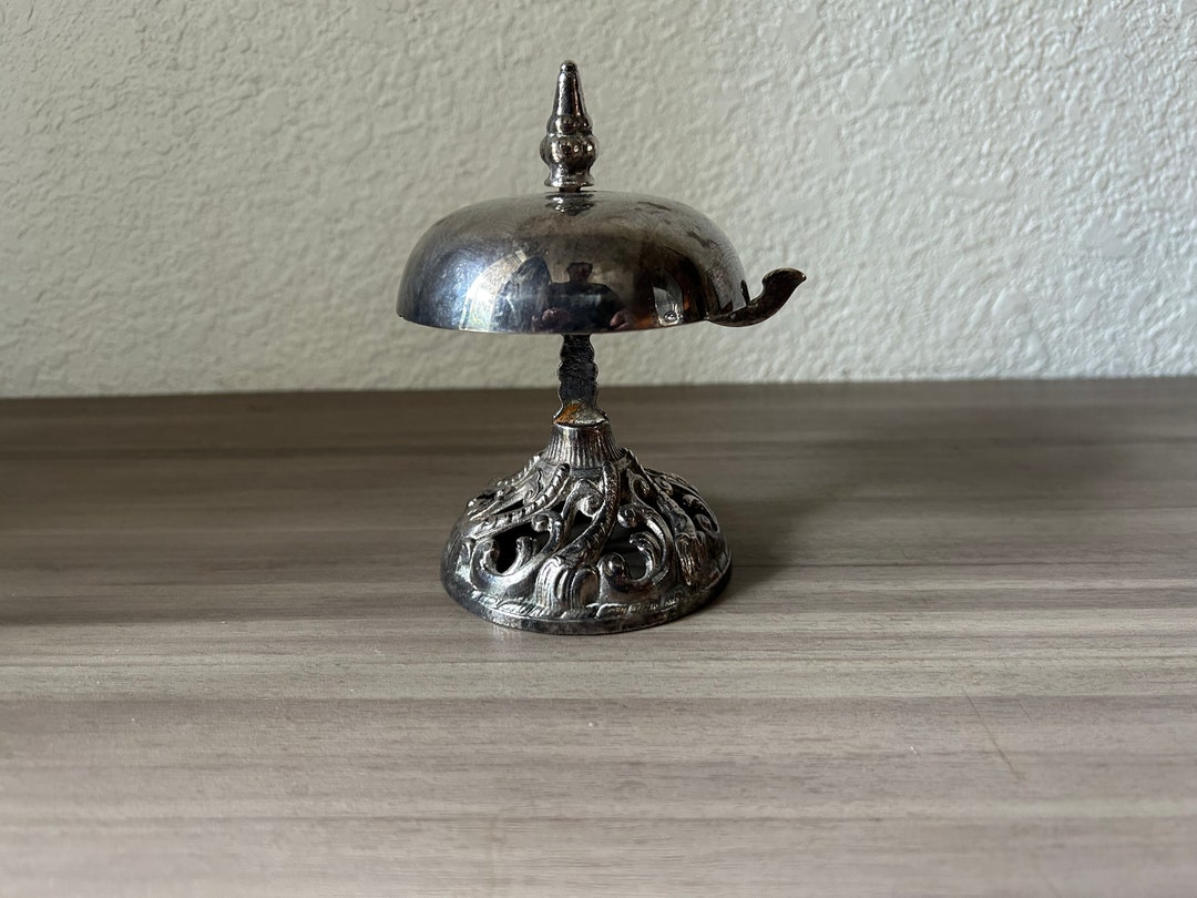 Vintage Front Desk Bell Service Bell Hotel Bell Shop Bell - Etsy