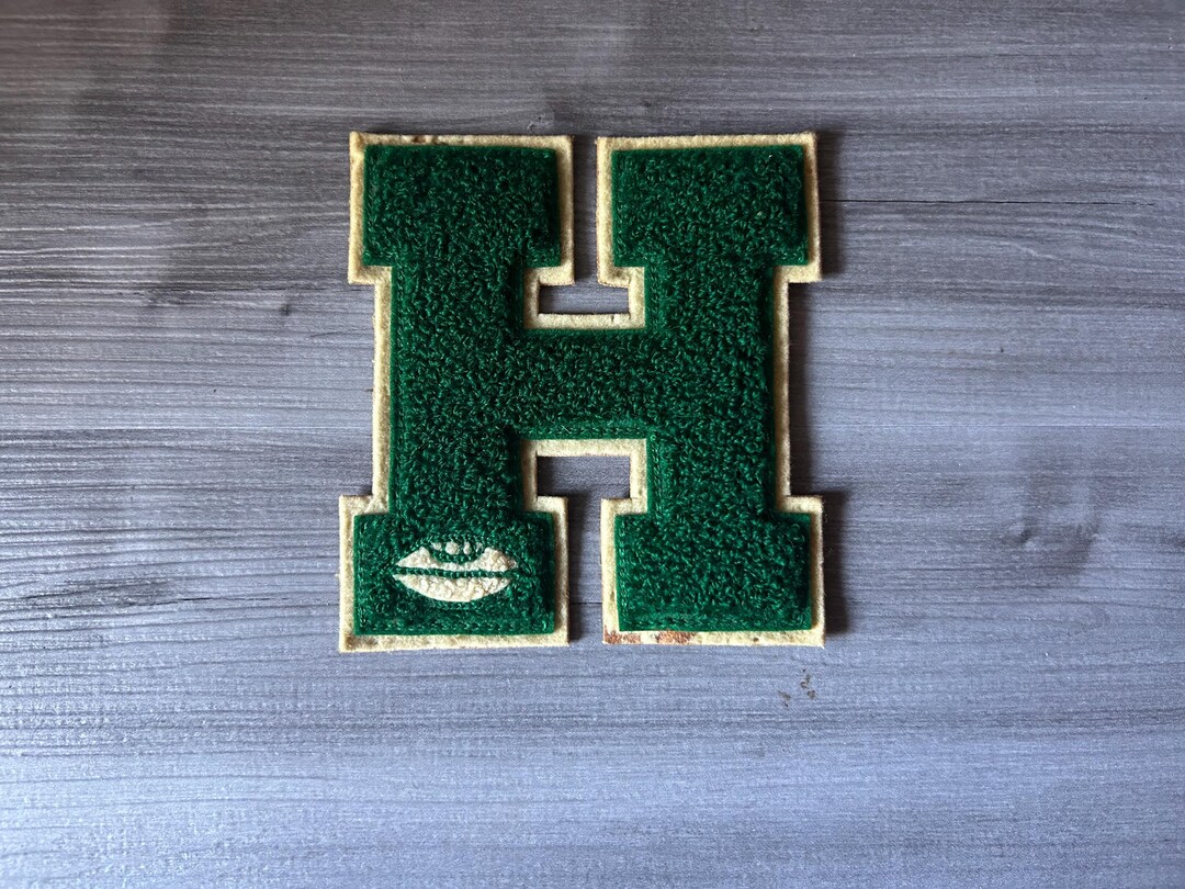 Vintage Varsity Letter School Football Letterman's Sweater Letter H ...