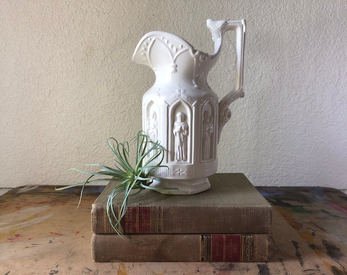 Vintage Catholic Saints Pitcher~ Catholic Motif Pitcher, Religious Home ...