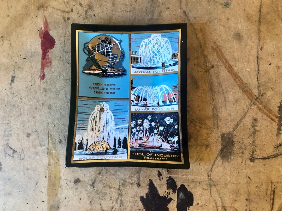 Vintage Houze Art New York World's Fair 1964-65 Trinket Decorative ...