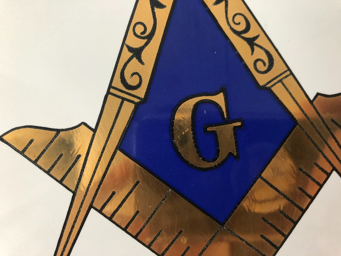 Vintage Masonic Masons Ceramic Tile collectible | Etsy