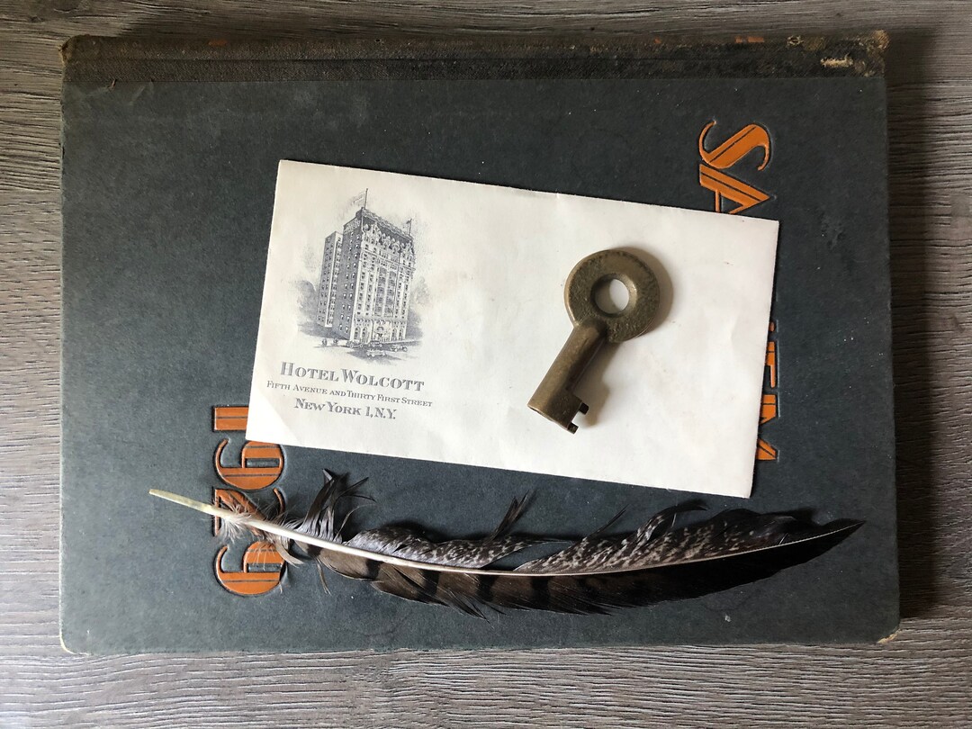 Vintage Adlake Railroad Brass Hollow Lock Key, Antique Railroad Switch ...