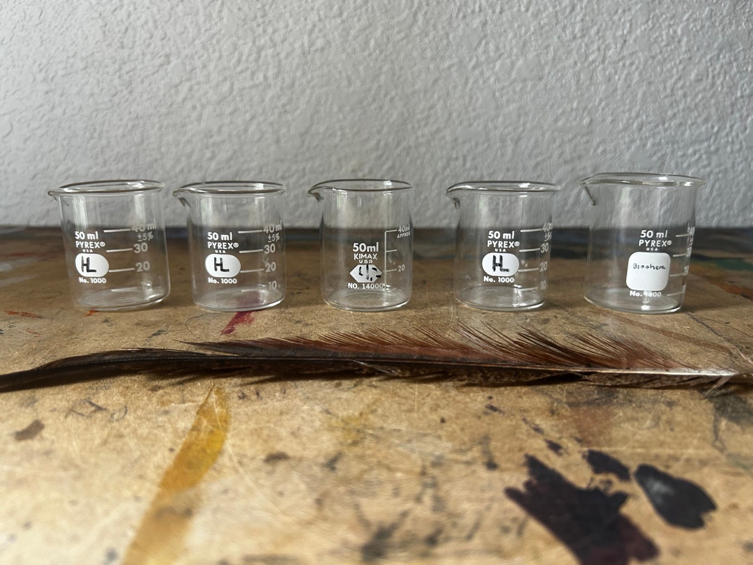 Vintage Lab Glass Collection, Vintage Pyrex Chemistry Set, Pyrex ...