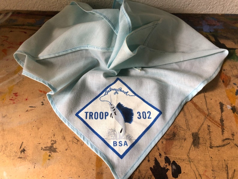 Vintage Boy Scout Neckerchief BSA NeckerchiefBoy Scout | Etsy