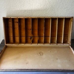 Antique Spool Crate Box, Clarks O.N.T Spool Storage Box, Antique ...